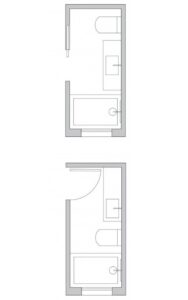 Ideias de um arquiteto para layout de banheiro pequeno